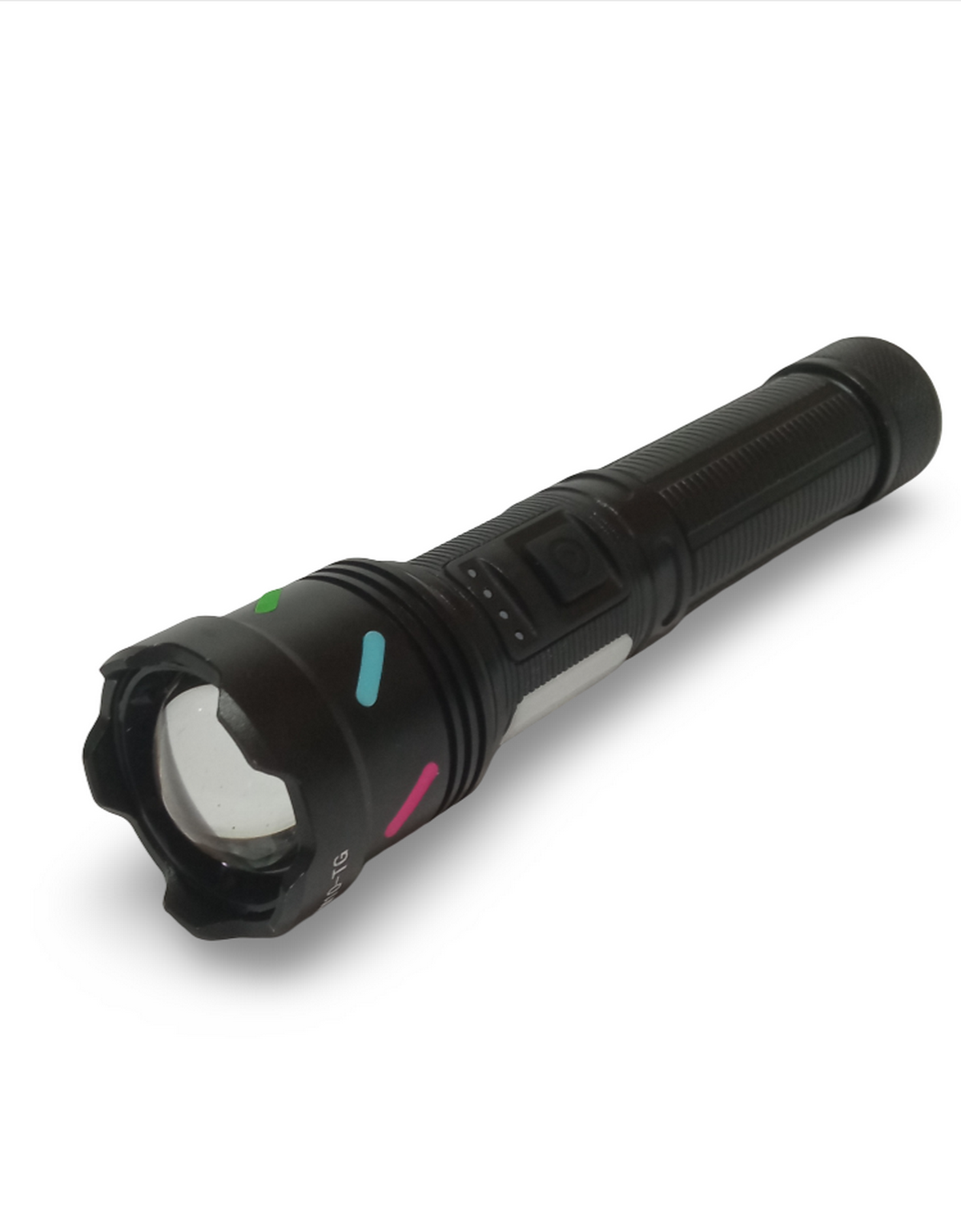 Фонарь ручной высокой яркости "белый лазер" 3000м. Огонь K-336-PM10-TG (черный)