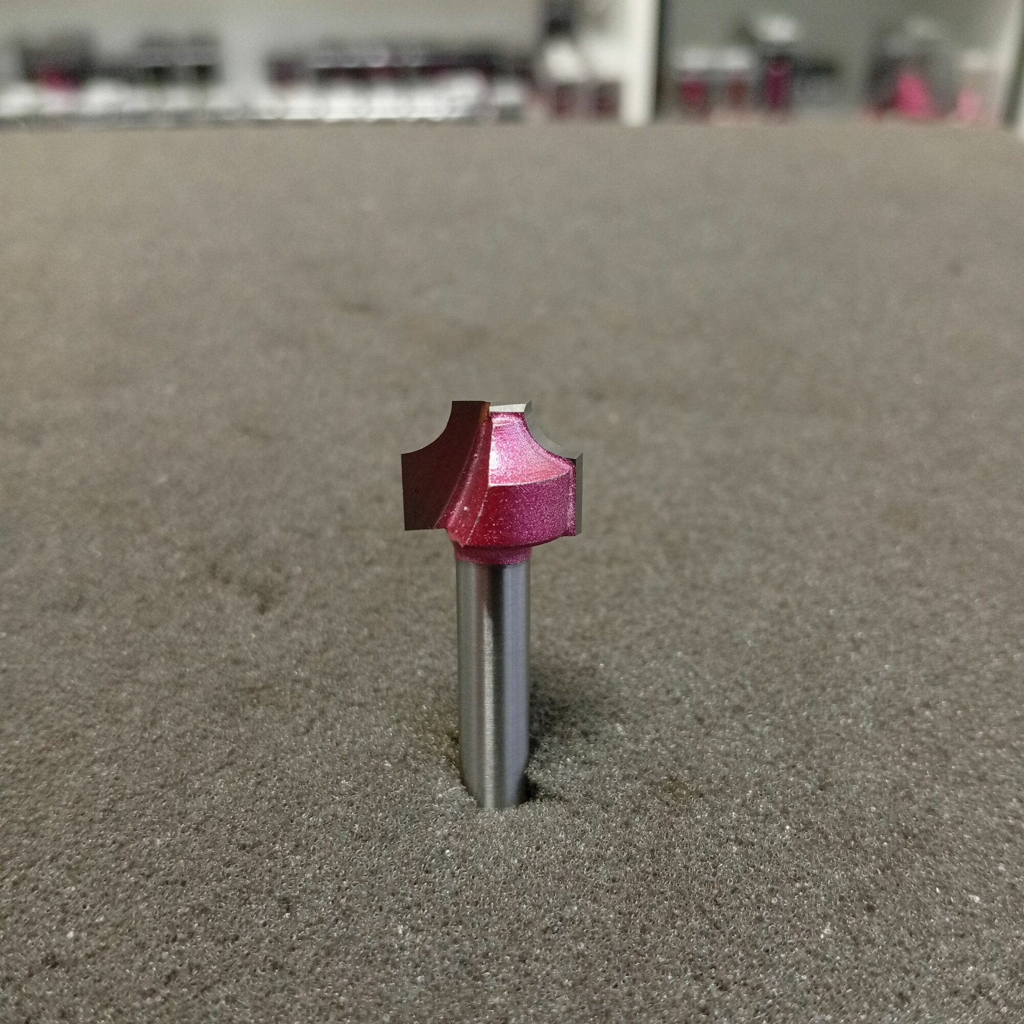 Фреза профессиональная врезная радиусная (псевдофиленка) R 4 i1 4 d1 6 D 14x11x42 S 6 PROCUT PROFESSIONAL A1203