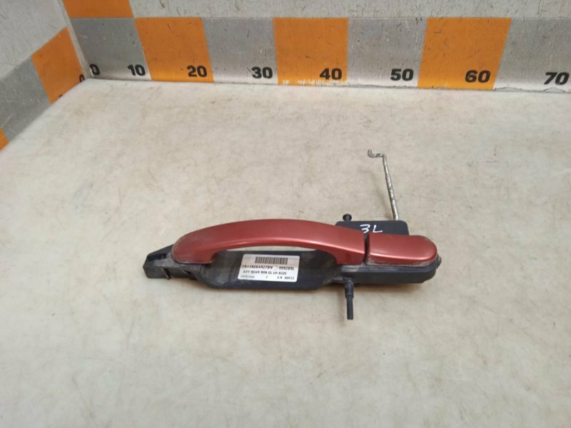 Б/У Ручка двери внешняя Ручка двери наружная Ford Fusion 2008 CBK Задн. Лев. 506618 FORD арт. 1521631, 1372506