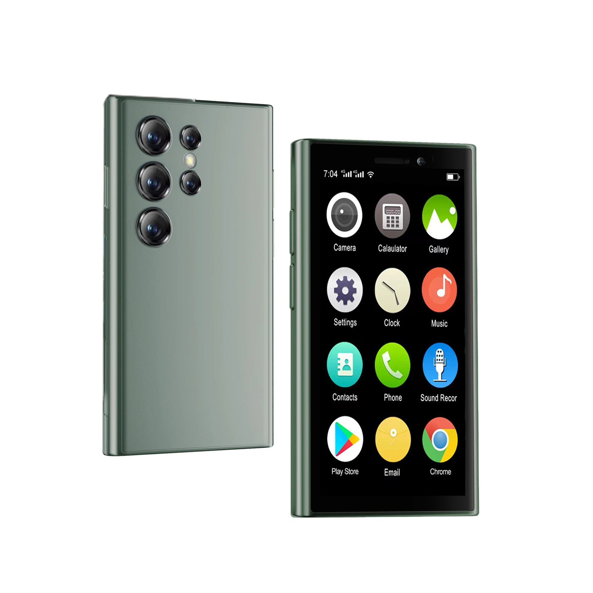 Смартфон SERVO S26 Mini, 2/16 ГБ, Dual SIM, зеленый