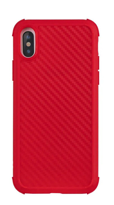 Чехол Devia для iPhone XS Max Shark2 Shockproof, красный силикон