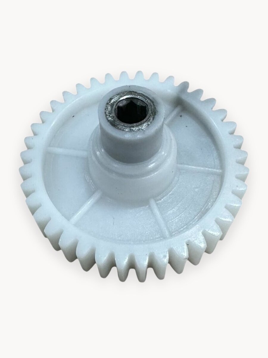 Шестерня усиленная под шнек D-74mm для мясорубки Brayer, Aceline, Supra