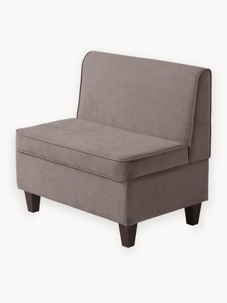 Диван на кухню, прямой, на балкон, в прихожую, NORTA Lori 830х565х775 VIVALDI 5 велюр