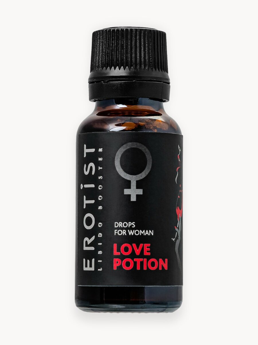 Возбуждающие капли Erotist "Афродита", для женщин, для усиления чувствительности, 20мл