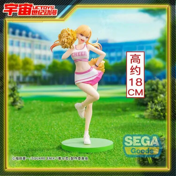Фигурка китагава марин версия чирлидера из Sono Bisque Doll wa Koi o Suru, высота 18 см, коллекционный декор