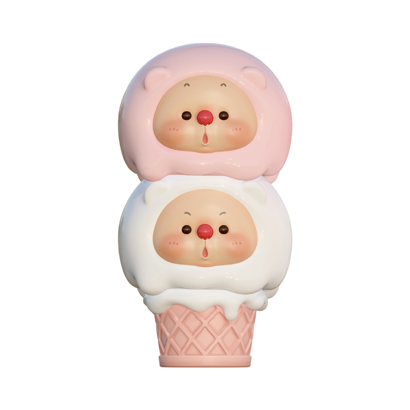 Фигурка JIOUCHAOLE Ice Cream Stacking Collection