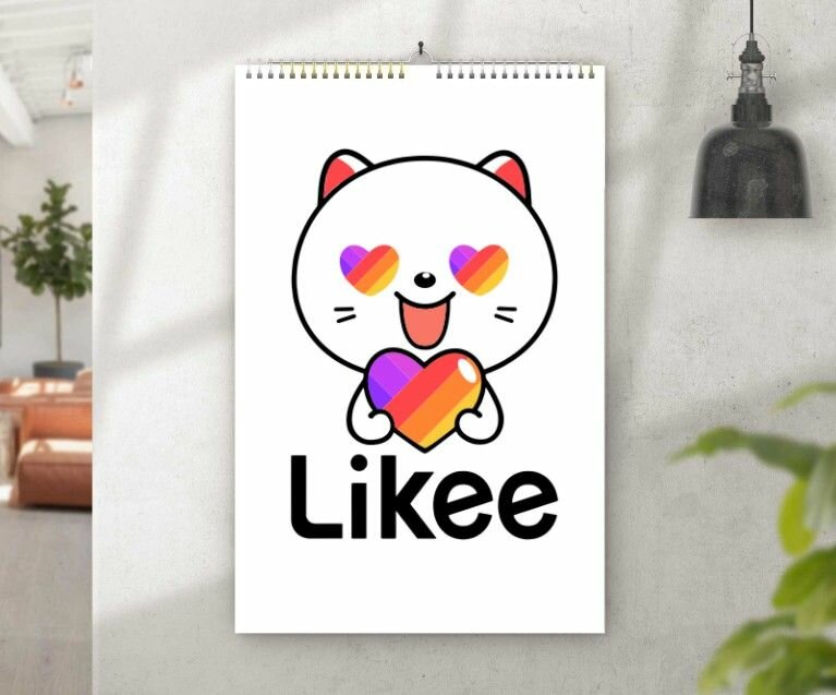 Перекидной календарь Likee №21, А4