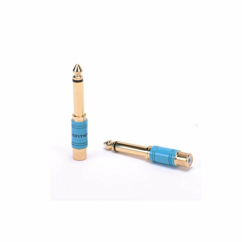 Переходник RCA(f)/Jack 6.3 Vention VDD-C03