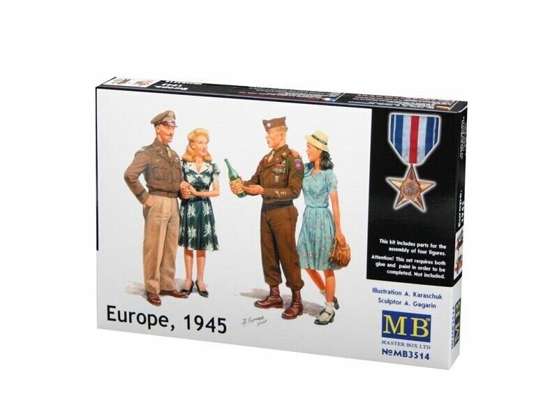Сборные фигурки Master Box Европа 1945 (MB3514) 1:35