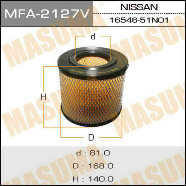 MASUMA MFA-2127 фильтр воздушный