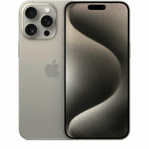 Смартфон Apple iPhone 15 Pro Max 256 ГБ, Dual nano SIM+eSIM, титан ...
