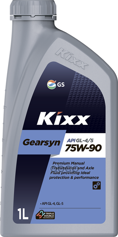 Масло трансмиссионное синтетическое "Gearsyn GL-4/5 75W-90", 1л Kixx арт. L2963AL1E1