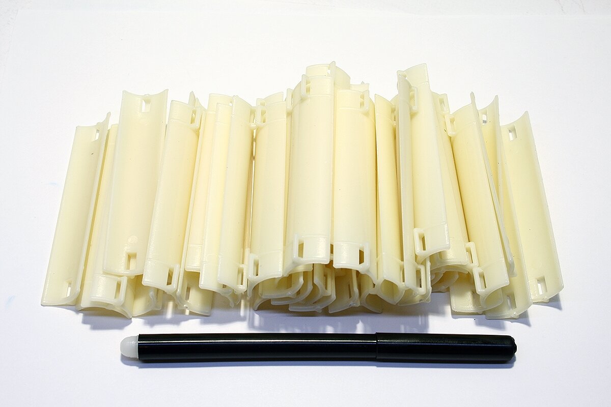 Комплект маркировочный пластмассовый Связьстройдеталь КМП (в упак. 20 комплектов и 1 маркер)