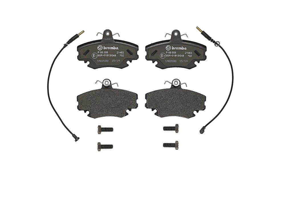 BREMBO p68008 (014120 / 014132 / 0252146318W) колодки тормозные дисковые передн. dacia logan (ls_) 08 / 04- / dacia logan