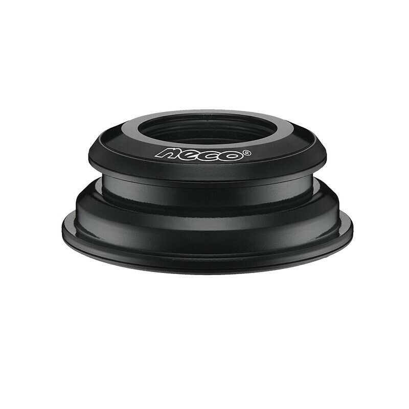 Рулевой набор велосипедный для колонки H156 1,5"->1-1/8" 44/50мм55/61мм, полуинт березьб, картриджн подш, чашки сталь, черный NECO