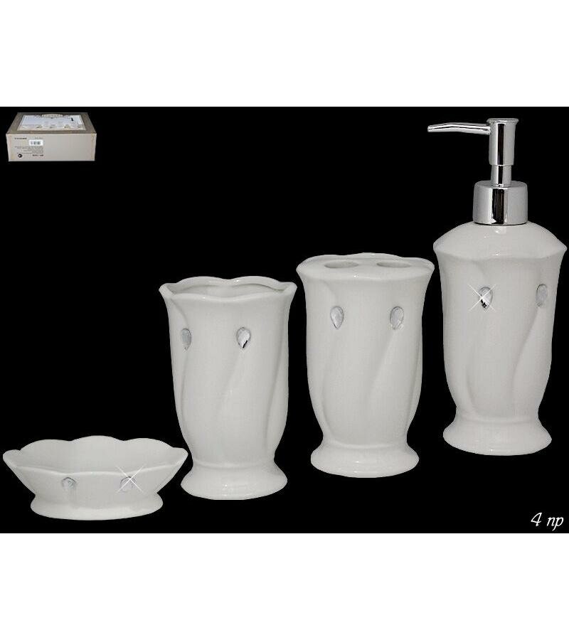 Набор для ванной комнаты 4 пр.