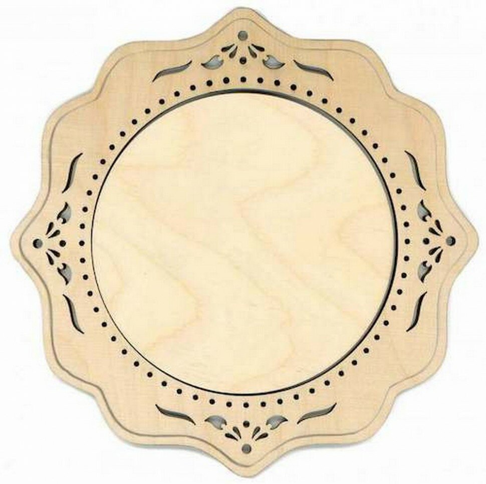 Щепка ОР-163 Рамка «Поднос 2» средняя, 26 x 26 см