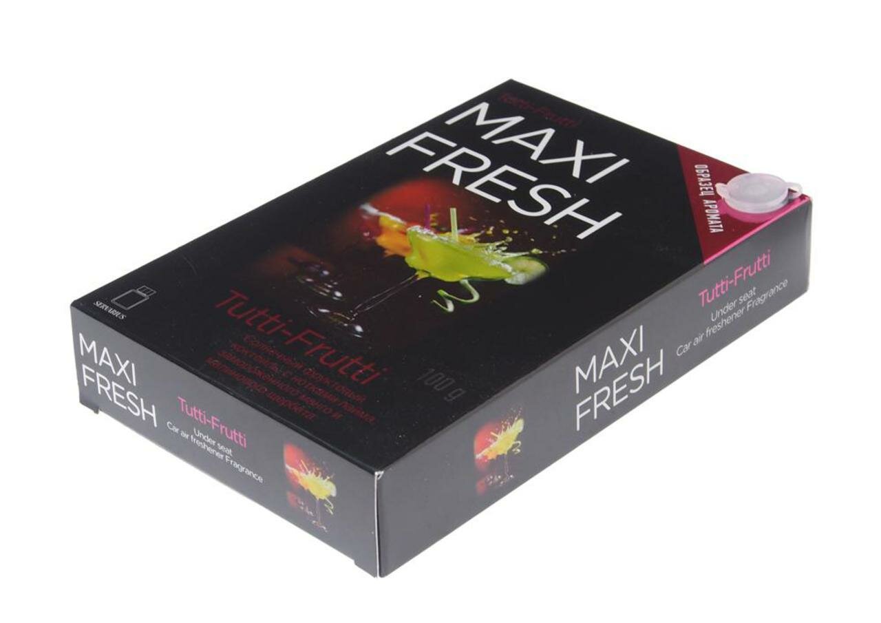 Ароматизатор под сиденье гелевый (тути-фрути) 100г NATURAL SCENT