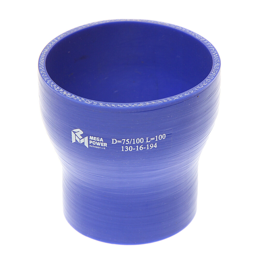 Патрубок с переходом силикон (L=100мм, d=75/100) MEGAPOWER