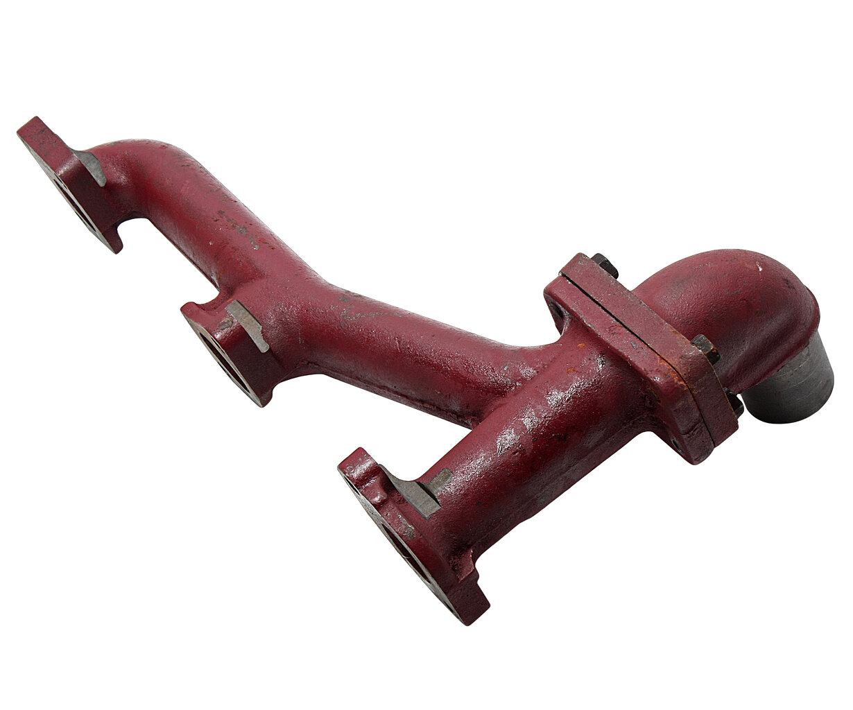 Коллектор Д-243, МТЗ выпускной с переходником в сборе MMЗ