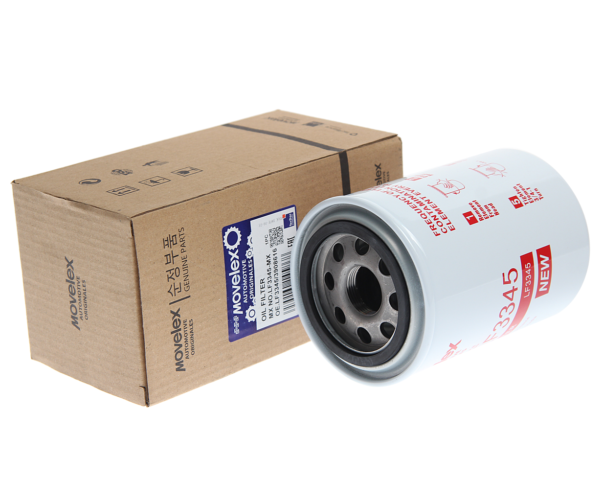 Фильтр масляный КАМАЗ, ПАЗ (дв. CUMMINS EQB 140-20 )MOVELEX