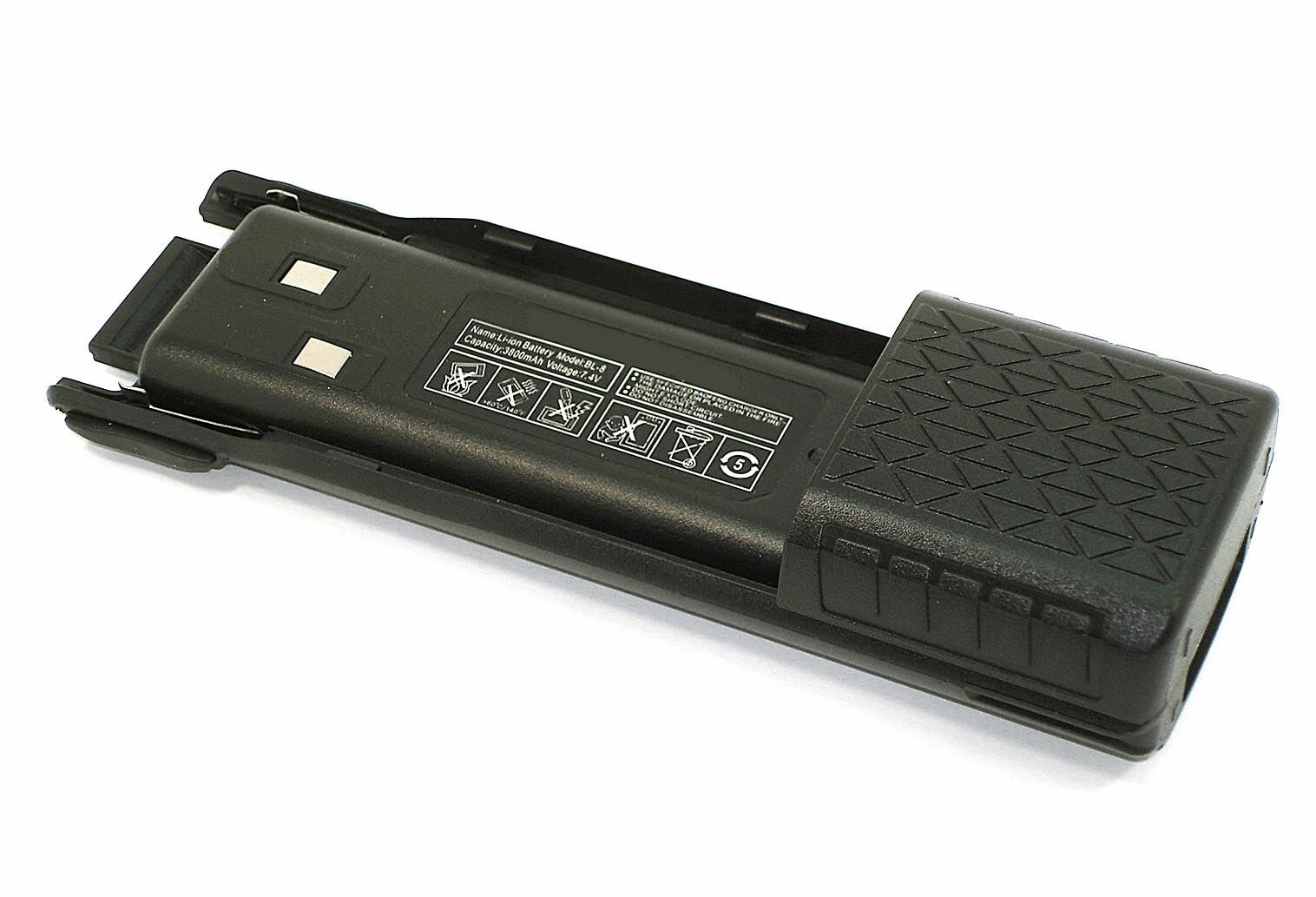 Аккумулятор для Baofeng UV-82, BL-8, Li-ion, 3800mAh, 7.4V, усиленный, код 064236