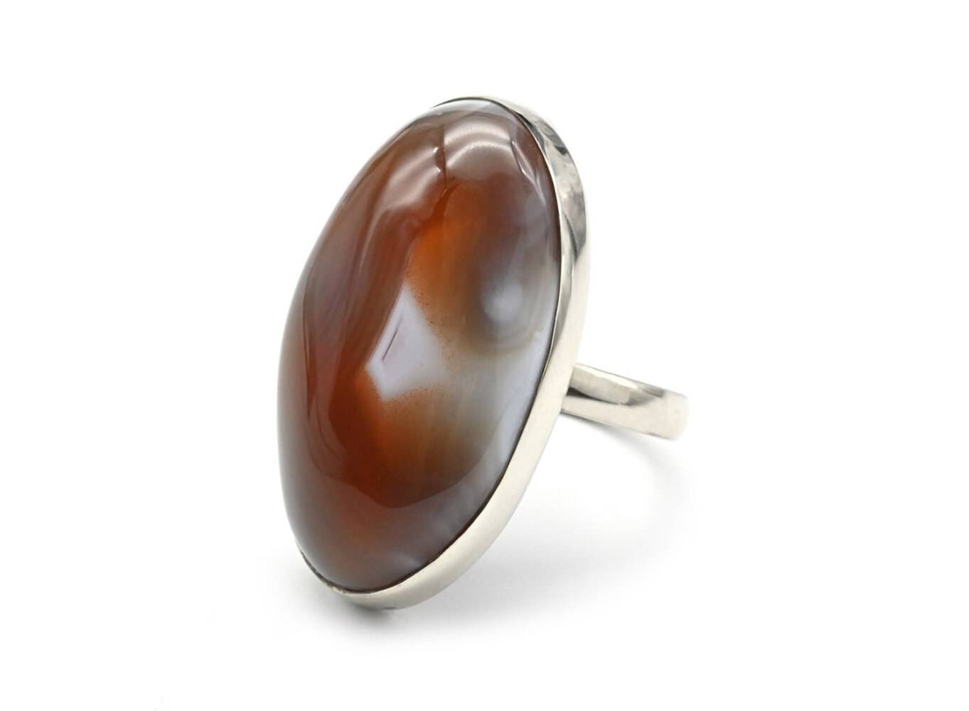 Кольцо, агат