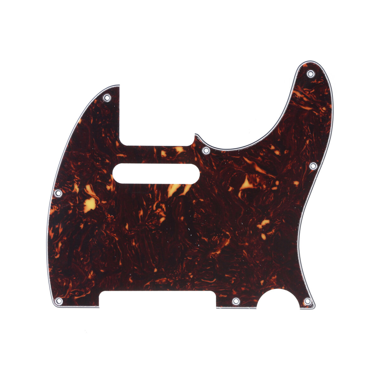 Панель для оригинального Fender Telecaster Japan, трехслойная, Musiclily MX1400DT, черепаховая