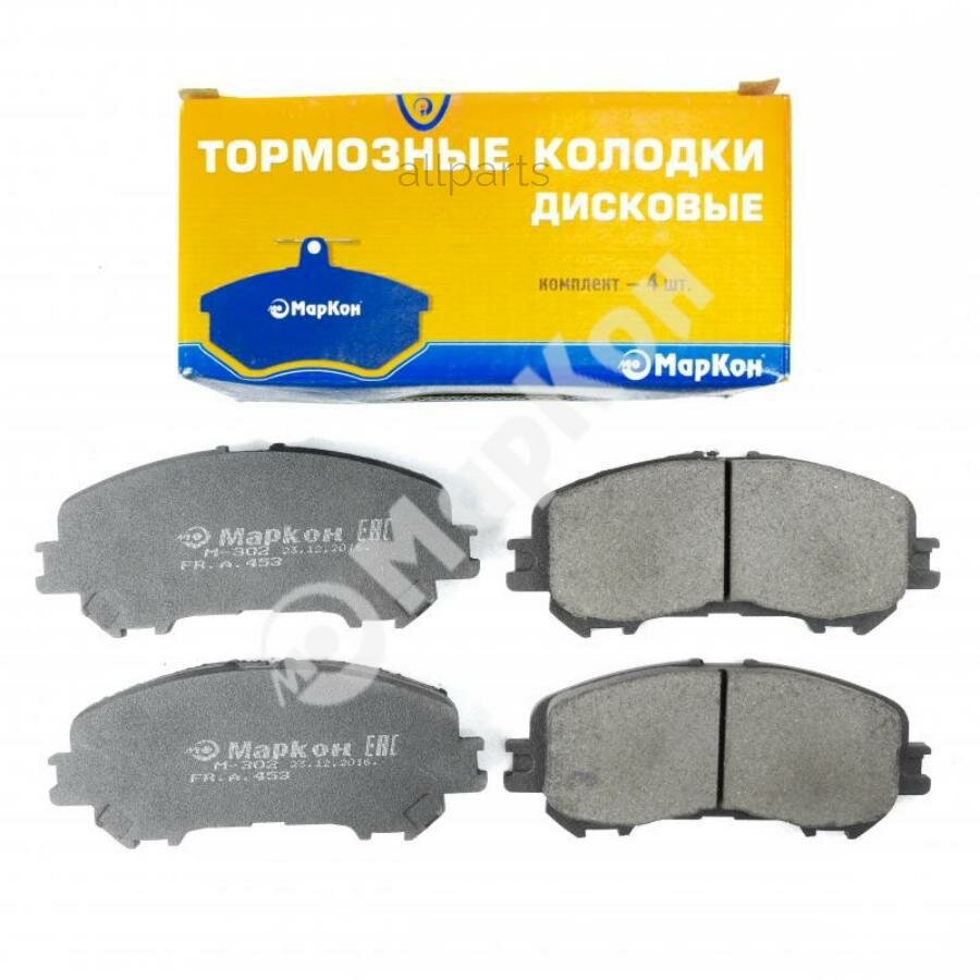 MARKON 45300179 Колодки тормозные дисковые к-т передние NISSAN Qashqai II