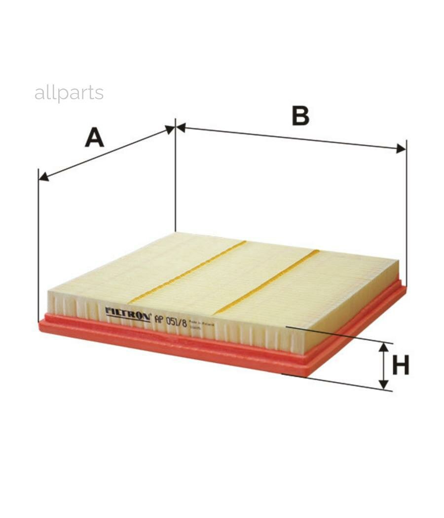 FILTRON AP051/8 Фильтр воздушный FILTRON AP051/8