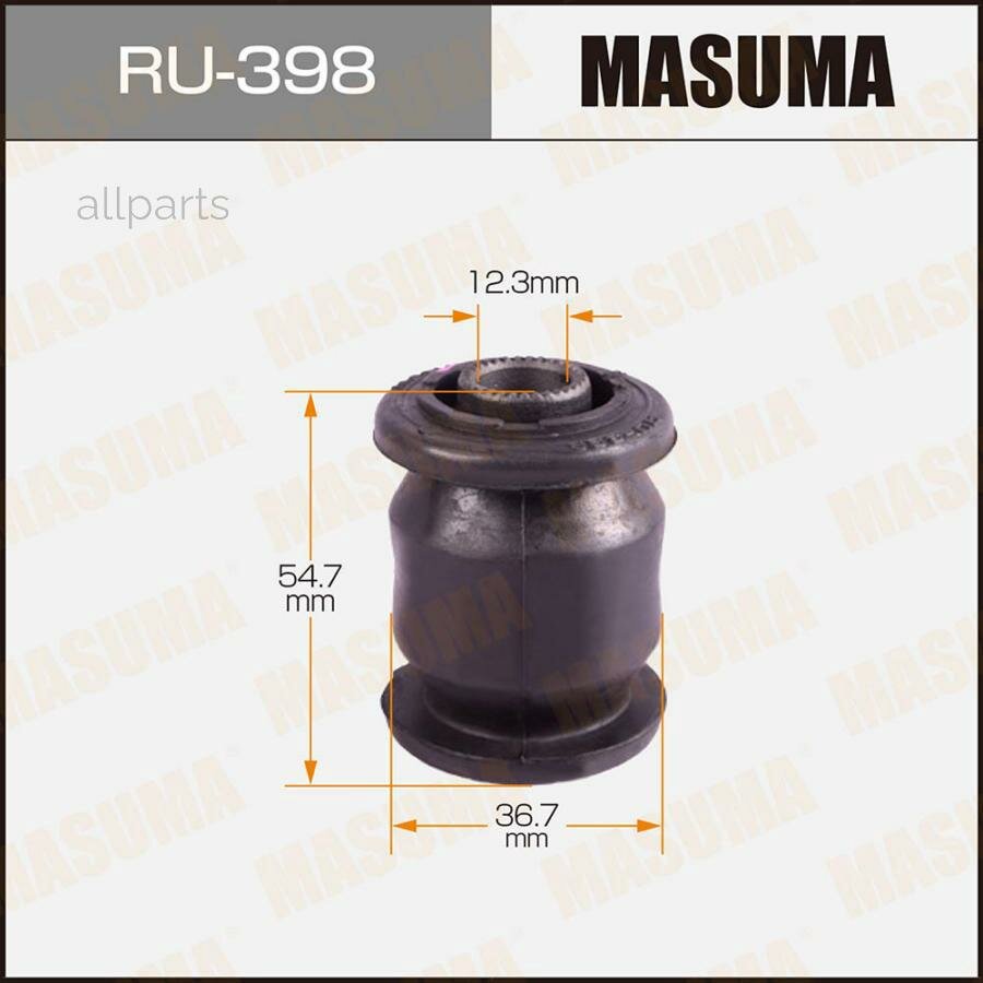 MASUMA RU-398 Сайлентблок задн. поперечной тяги