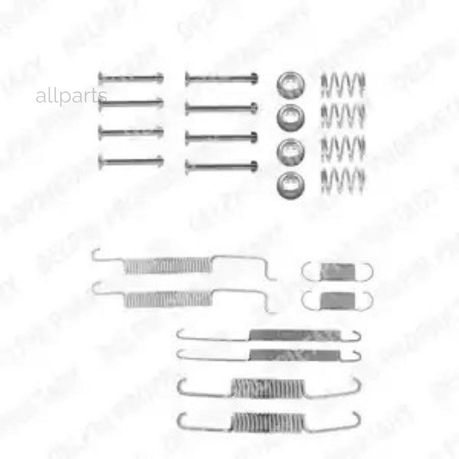 DELPHI LY1026 ремк-т торм. колодок зад.\ Audi 80, VW Golf 1.0-1.9SDi <05