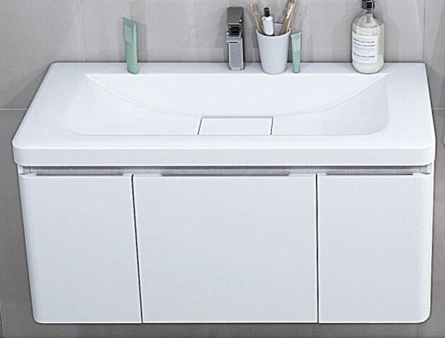 Тумба с раковиной Акватон Шерилл 85 подвесная