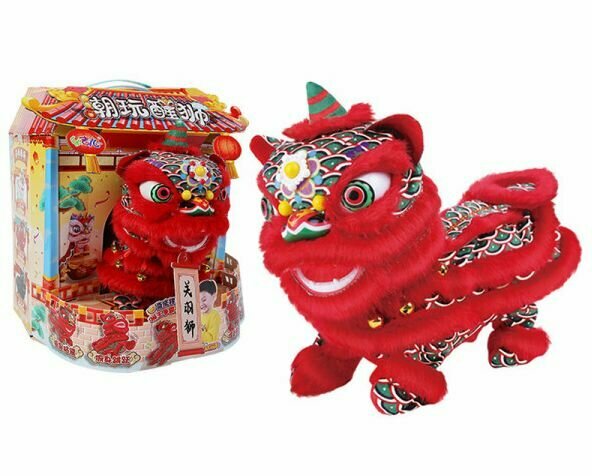 Музыкальная игрушка-танцующий "Китайский лев ( дракон)»