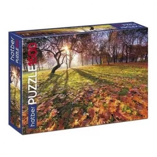 Пазлы 1500 элементов. В тени задумчивых аллей. 830х580мм. Фольгирование (1500ПЗ1ф_14242)