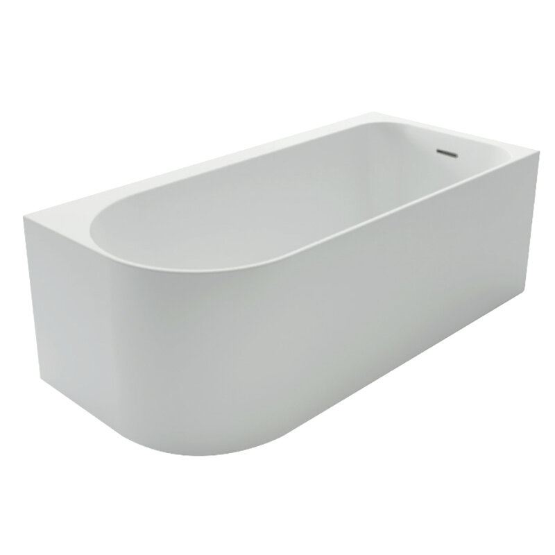 Ванна акриловая Azario Luton 1700*800*580 правая, с сифоном и металлической рамой (LUT17080 R)