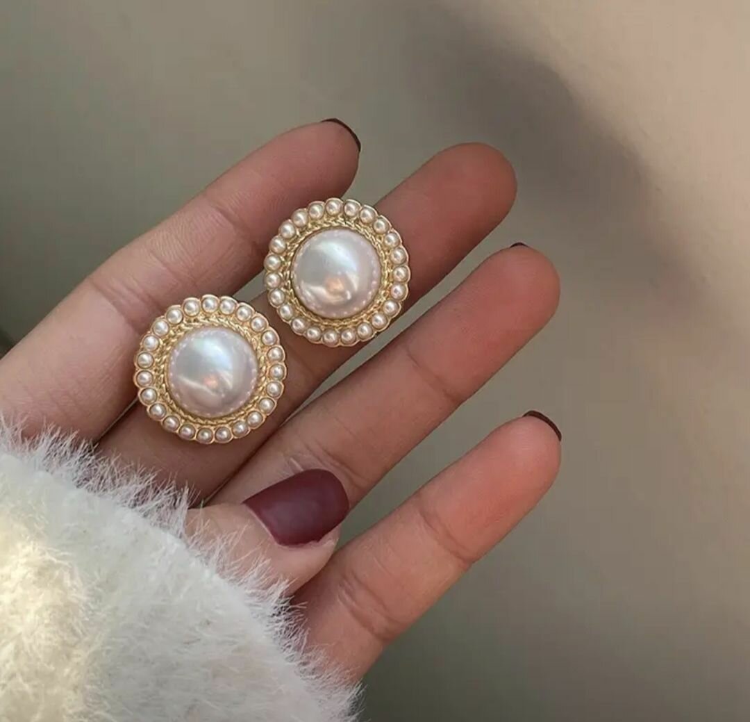 Серьги пусеты