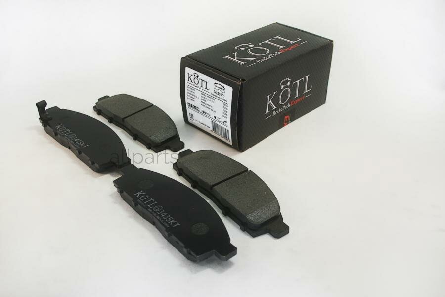 KOTL 3435KT Колодки тормозные дисковые передние к-т MITSUBISHI PAJERO SPORT/MONTERO SPORT 08>/