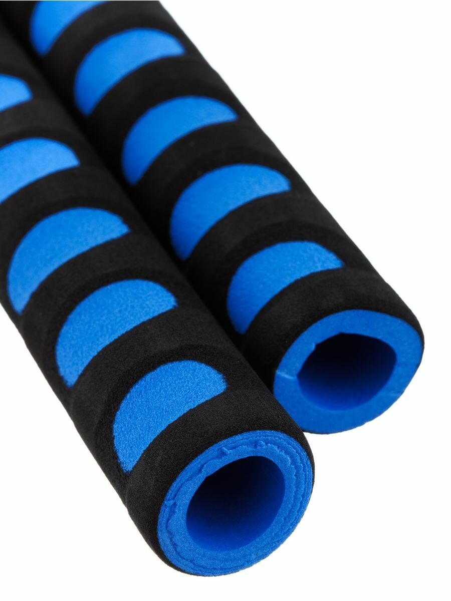 Ручки грипсы для турника 2 шт Mr. Fox неопреновые, синий