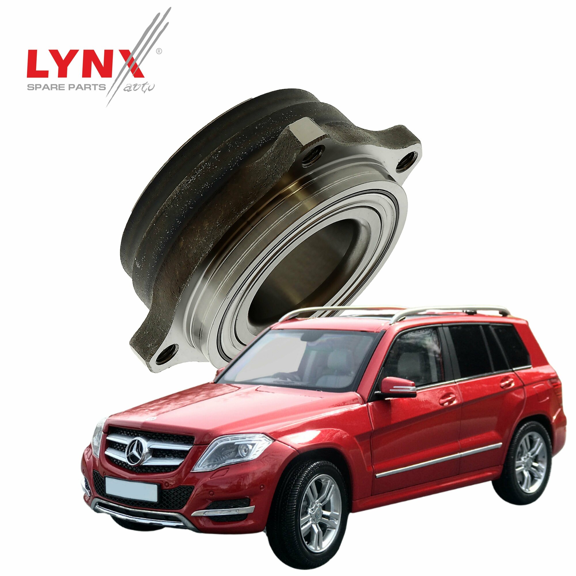 Подшипник ступицы Mercedes-Benz GLK-CLASS (1) / Мерседес ГЛК-класс 2008 2009 2010 2011 2012 2013 2014 2015 / задний, 1 шт LYNXauto