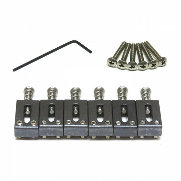 Graphtech PS-8000-F0 набор седел SS Classics для Strat and Tele, 6 струн, (20.70х11.18х5.84mm)