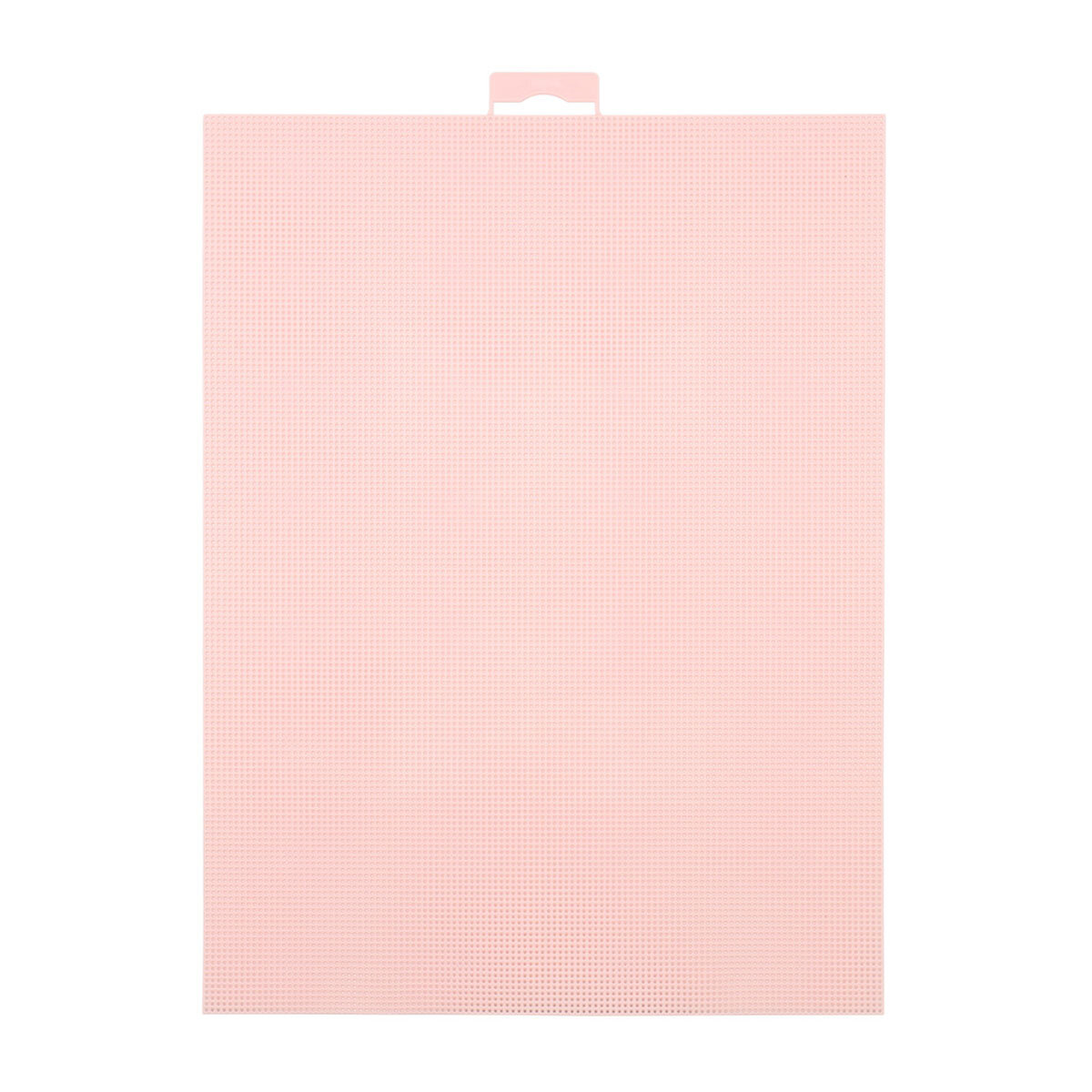 Канва для вышивания пластиковая МП Студия, розовая, 14 каунт, 21*28 см