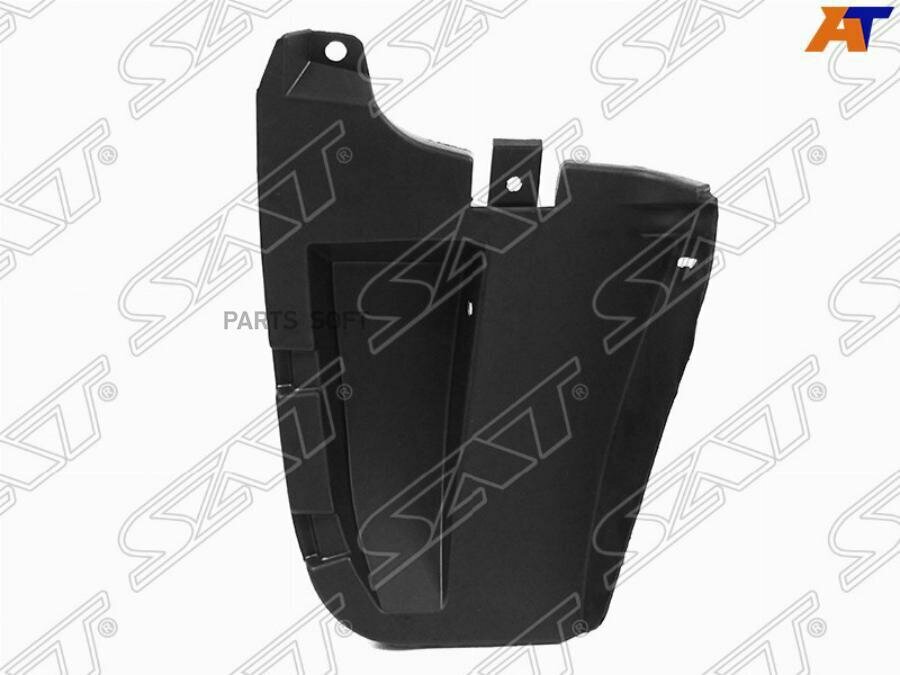 Защита бампера Toyota Corolla (E150) 06-13 / Corolla USA (E150) 08-10 (Сзади/ Справа) Sat арт. ST-TY29-025-D1