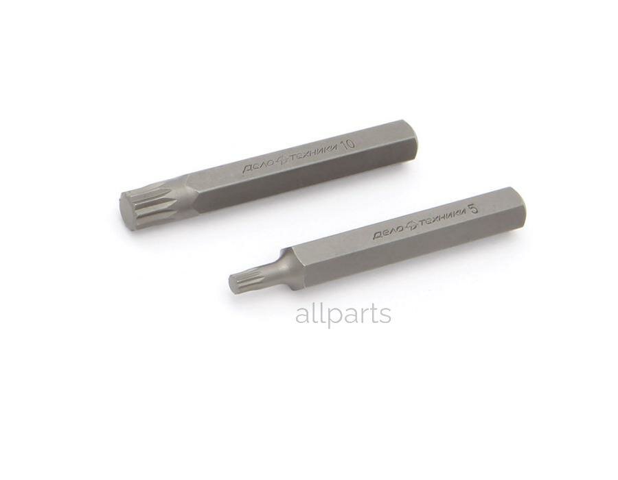 Дело техники 626710 Вставка 3/8 SPLINE M10 длина 75мм