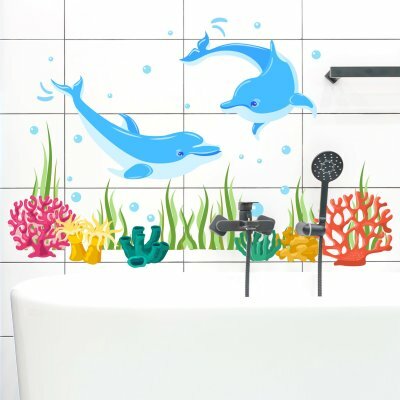 Наклейка в ванную комнату «Долгожданная встреча»