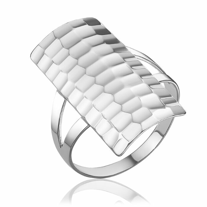 Кольцо широкое, серебро, 925 проба