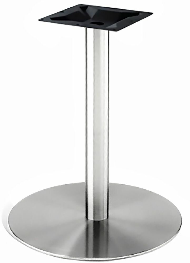 Подстолье 1060EM STOOL MARKET хромированный, круглая столешница, круглое основание