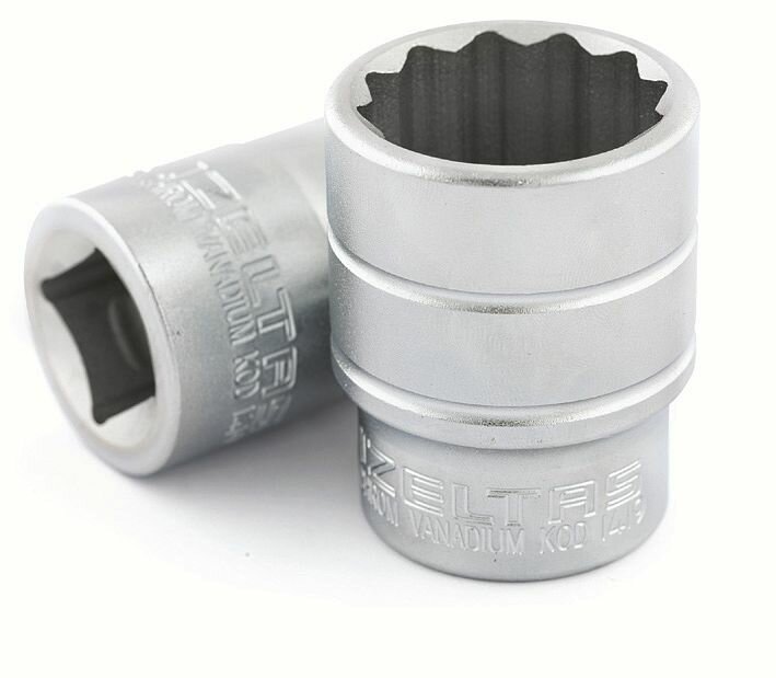 Головка торцевая 12 гранная 1" 3/4" дюймовая IZELTAS
