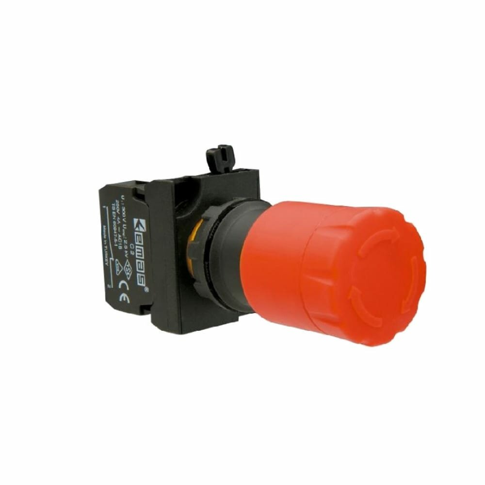 Аварийная кнопка Emas Грибок 30 мм, возврат поворотом CP200E30