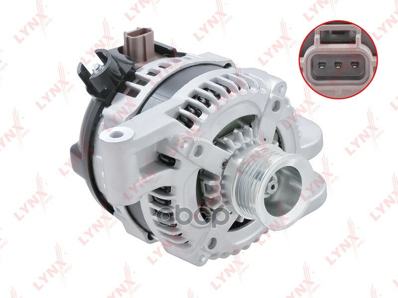 Генератор FORD Focus C-Max 1.8 04-07 / Focus C-Max 2.0 04-07 / Focus II 1.8 04-12 / Focus II 2.0 04- LYNXauto арт. ea-1296
